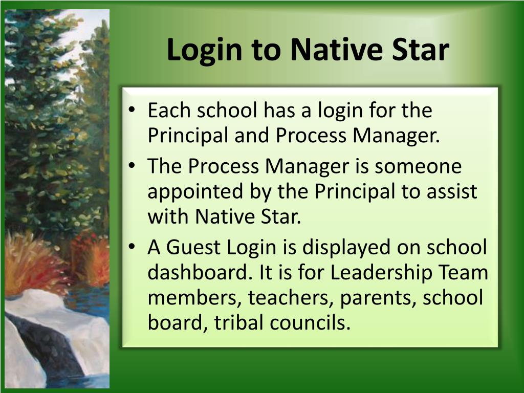 PPT - Native Star PowerPoint Presentation, free download - ID:2477098