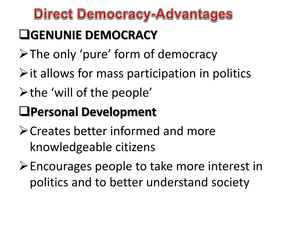 PPT - TOPIC 1- Democracy and Political Participation PowerPoint ...