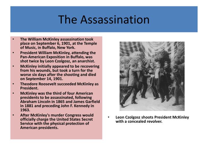 PPT - McKinley Assassination PowerPoint Presentation - ID:2477634