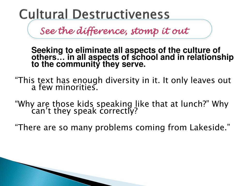 PPT - Lower Merion School District Cultural Proficiency 102 PowerPoint ...