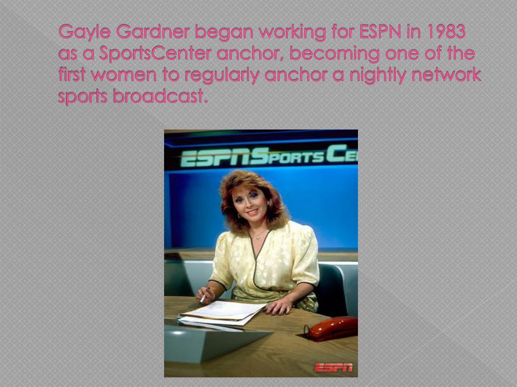 PPT - Twelve Women Who Pioneered the Era of Female Sports Broadcasters ...