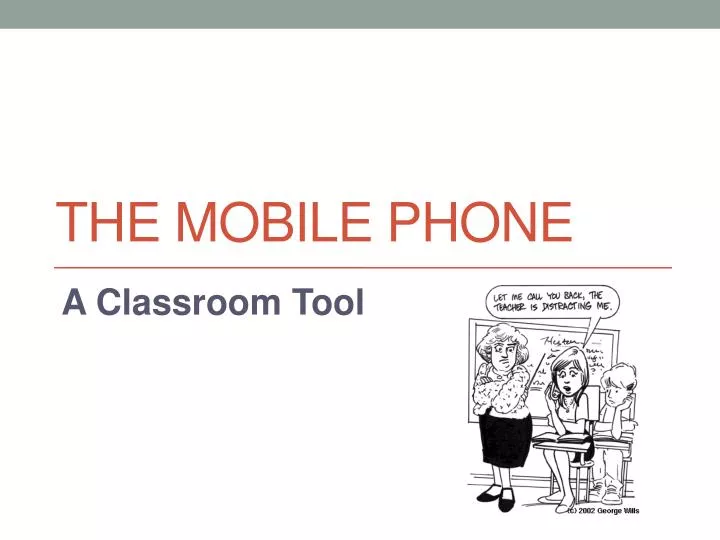 PPT - The Mobile Phone PowerPoint Presentation, free download - ID:2478291