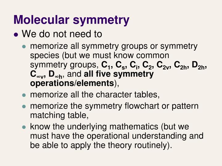 PPT - Lecture 28 Point-group symmetry I PowerPoint Presentation - ID ...