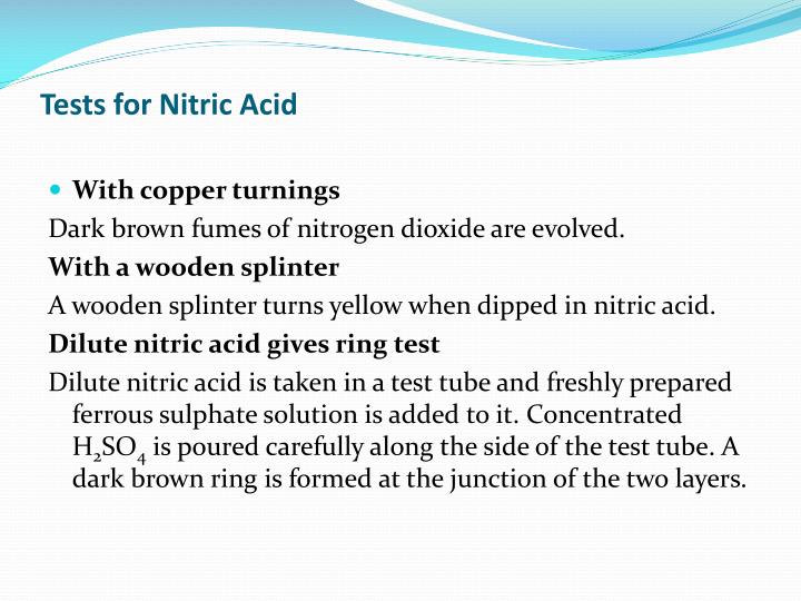 PPT - Nitric Acid (HNO3) PowerPoint Presentation - ID:2478951