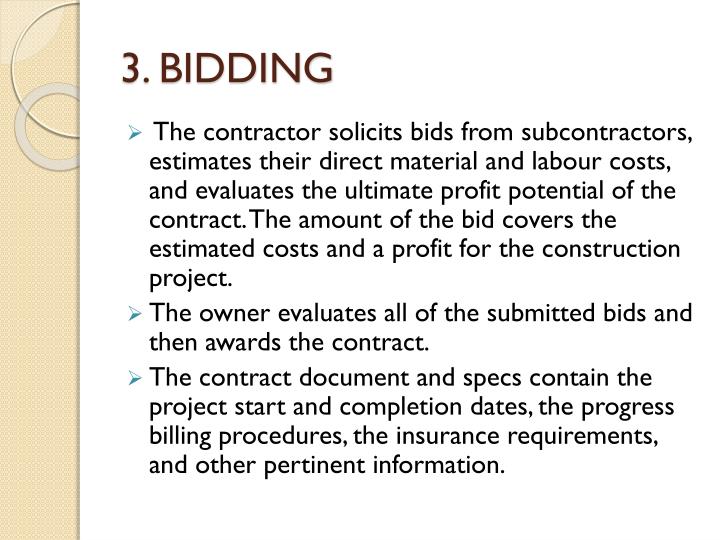 PPT - Construction process Types of contracts PowerPoint Presentation ...