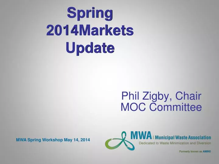 PPT - Spring 2014 Markets Update PowerPoint Presentation, free download ...