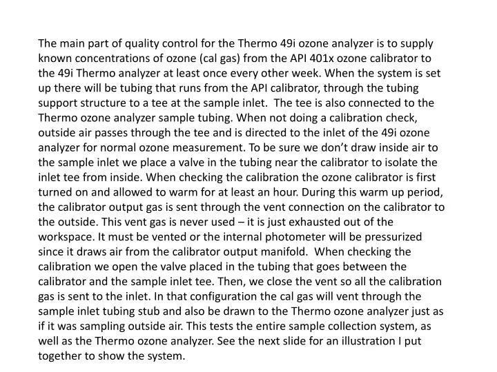 PPT - Thermo 49i PowerPoint Presentation, free download - ID:2479891