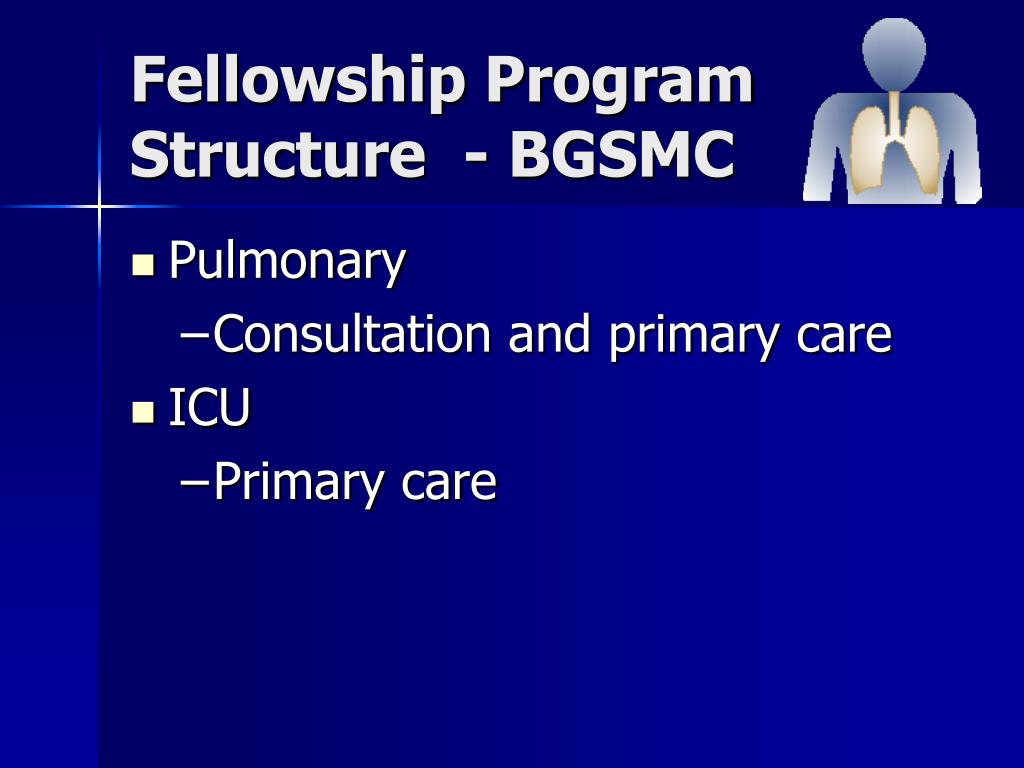PPT - Pulmonary/Critical Care Fellowship Program PowerPoint ...