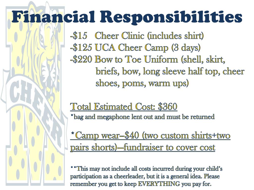 PPT - McMath Cheerleading Parent Information Meeting Welcome Parents ...