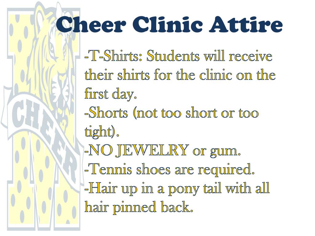 PPT - McMath Cheerleading Parent Information Meeting Welcome Parents ...