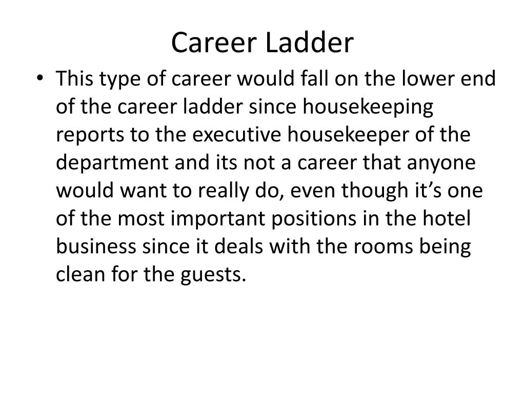 PPT - Hotel Careers PowerPoint Presentation, free download - ID:2480580