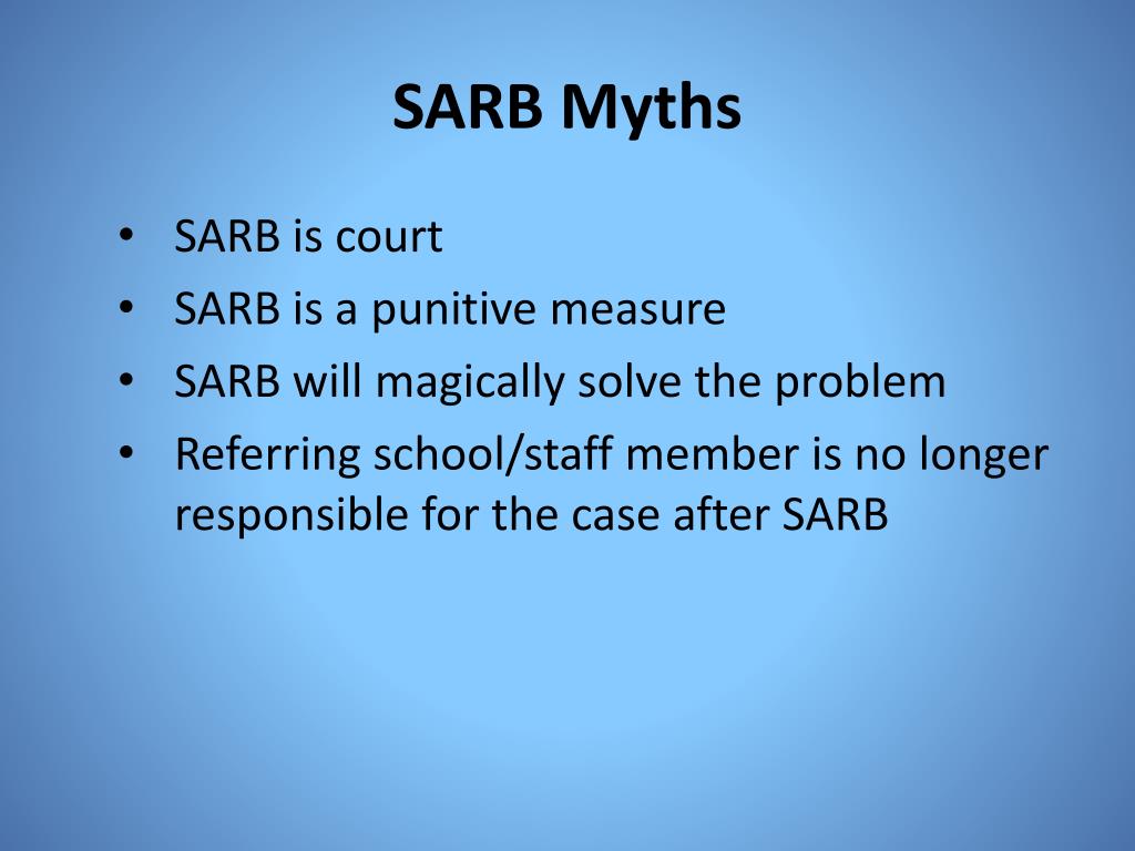 PPT - Los Angeles Unified School District Pupil Services SARB ...
