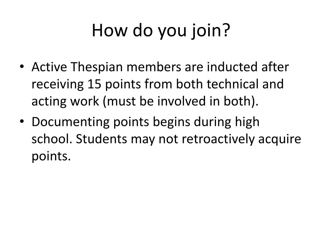 PPT - Missouri State Thespian Conference PowerPoint Presentation, free ...