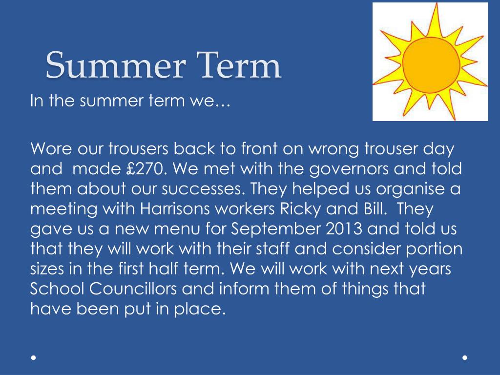 PPT - Celebrating Our Successes: School Council Newsletter Summer 2012 ...
