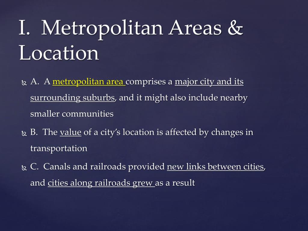 PPT - UNITED STATES OF AMERICA A Nation of Cities PowerPoint ...