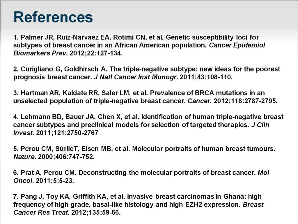 PPT - Triple-Negative Breast Cancer Practical Treatment Strategies ...