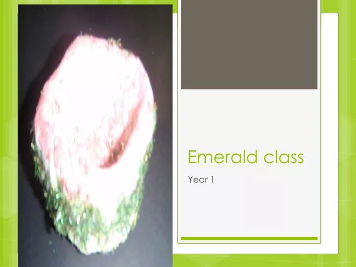 PPT - Emerald class PowerPoint Presentation, free download - ID:2482126