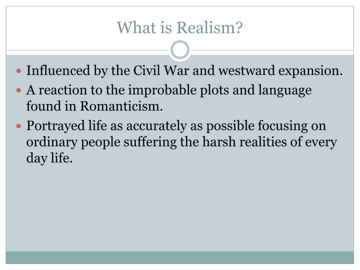 PPT - American Realism PowerPoint Presentation - ID:2482356