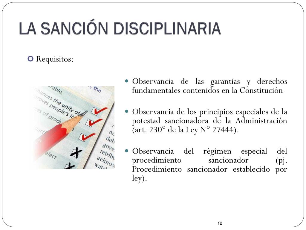 Ppt La SanciÓn Disciplinaria Powerpoint Presentation Free Download
