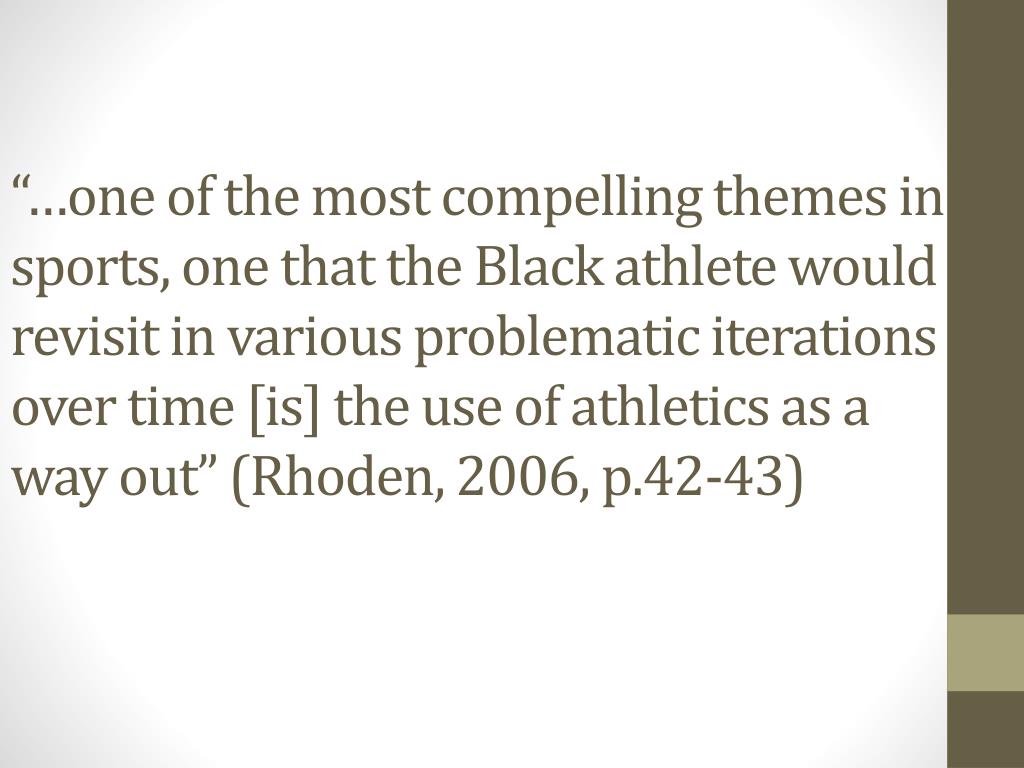 PPT - Cultivating Academic Success in Black Male Student-Athletes ...