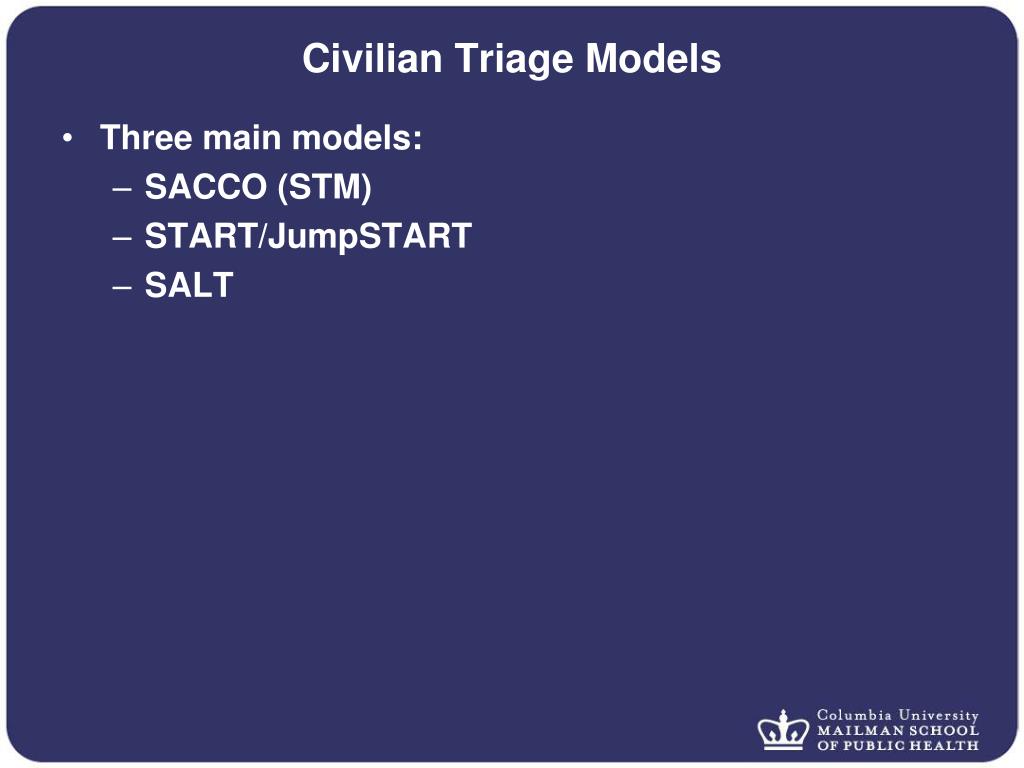 PPT - Mass Casualty Incident (MCI) Triage PowerPoint Presentation, free ...