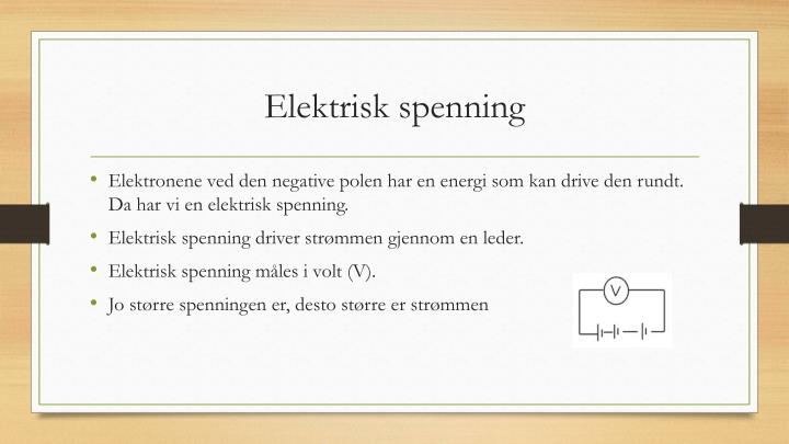 PPT - ELEKTRISITET PowerPoint Presentation - ID:2482912