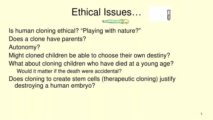 PPT - Ethical Issues… PowerPoint Presentation, free download - ID:2483426