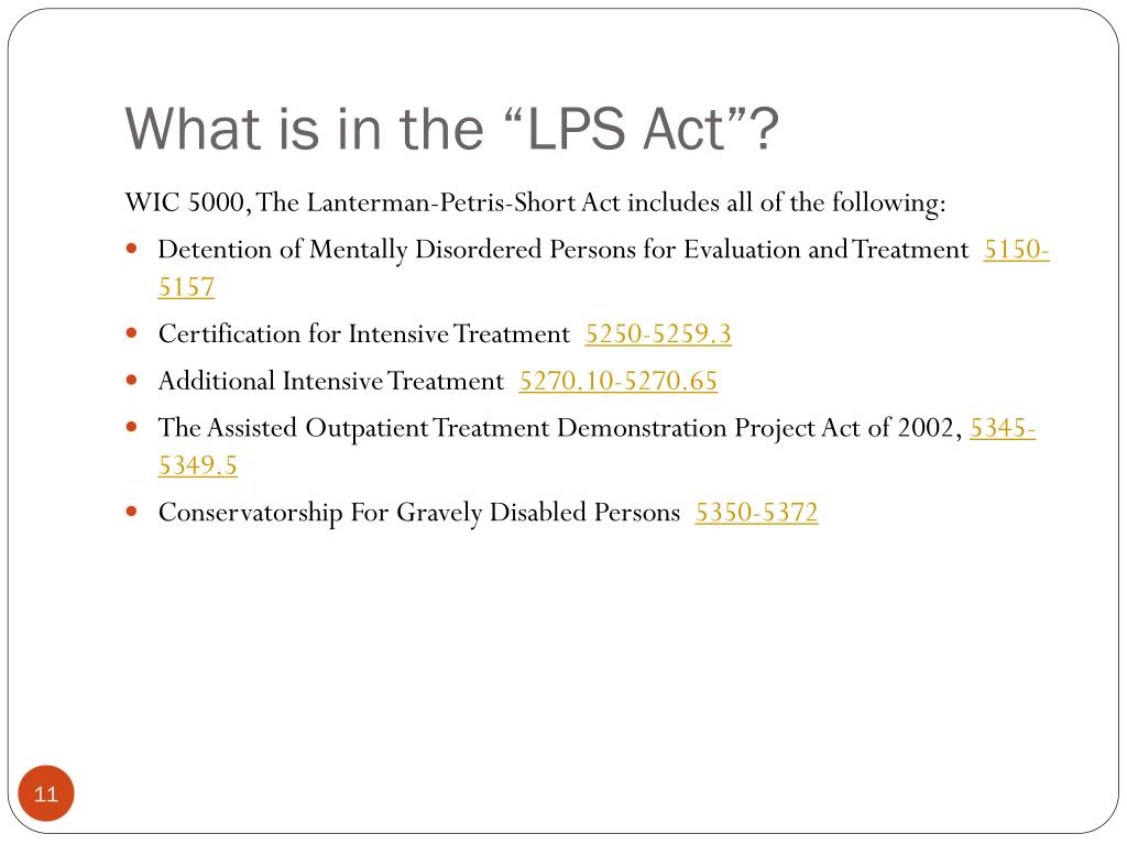 PPT - Assisted Outpatient Treatment in California PowerPoint ...