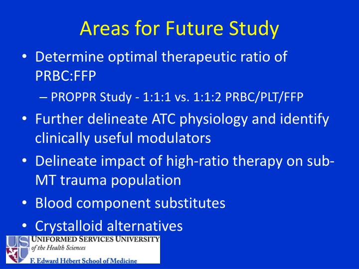 PPT - HEMORRHAGE RESUSCITATION AND MASSIVE TRANSFUSION PROTOCOLS ...