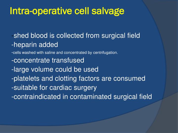 PPT - Blood Products and blood transfusion PowerPoint Presentation - ID ...