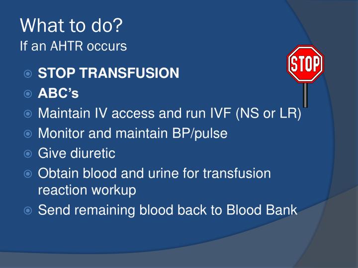 PPT - Blood Products and blood transfusion PowerPoint Presentation - ID ...