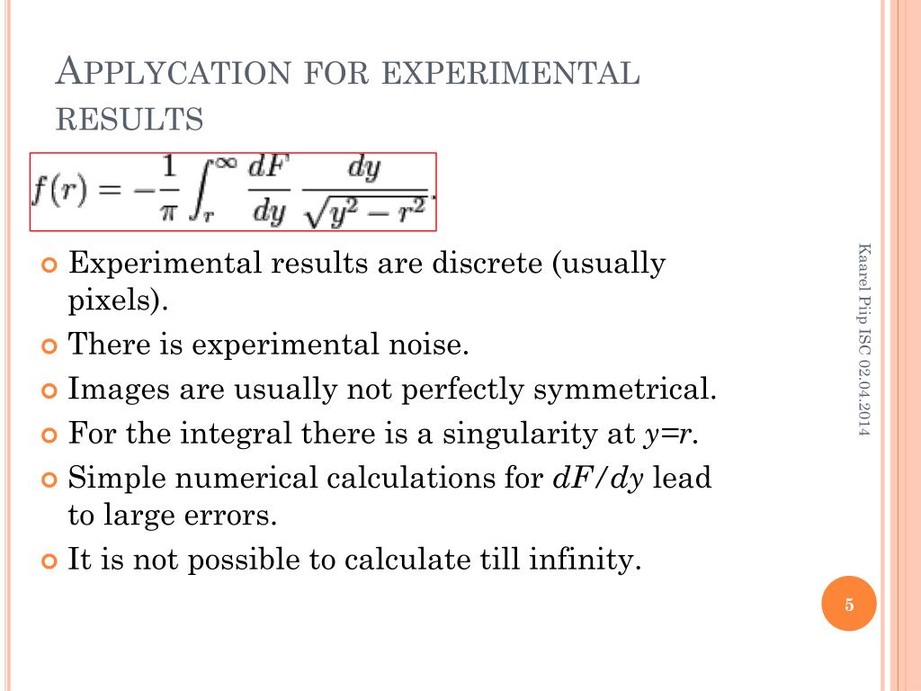 Ppt Inverse Abel Transform Powerpoint Presentation Free Download