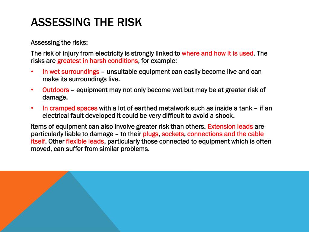 PPT - Electricity at work Regulations PowerPoint Presentation, free ...