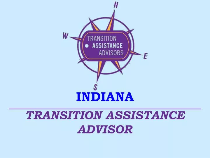 PPT - TRANSITION ASSISTANCE ADVISOR PowerPoint Presentation, free ...