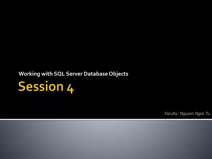 PPT - Session 4 PowerPoint Presentation, free download - ID:2485256