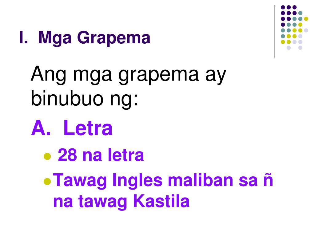 PPT - GABAY SA ORTOGRAPIYA NG WIKANG FILIPINO PowerPoint Presentation ... PPT - GABAY SA ORTOGRAPIYA NG WIKANG FILIPINO PowerPoint Presentation ...