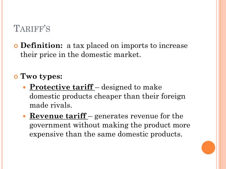 What Are Tariffs Definition And Meaning Market Business