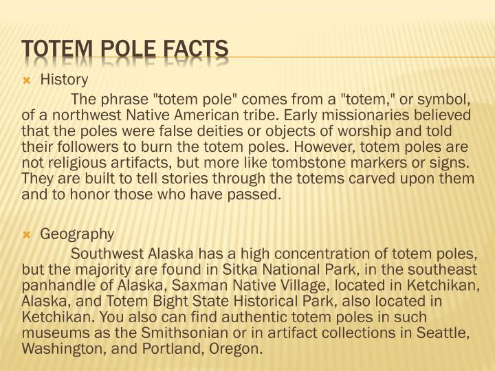 PPT - Totem Poles PowerPoint Presentation - ID:2487380