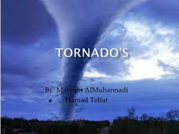 PPT - Tornado’s PowerPoint Presentation, free download - ID:2487417
