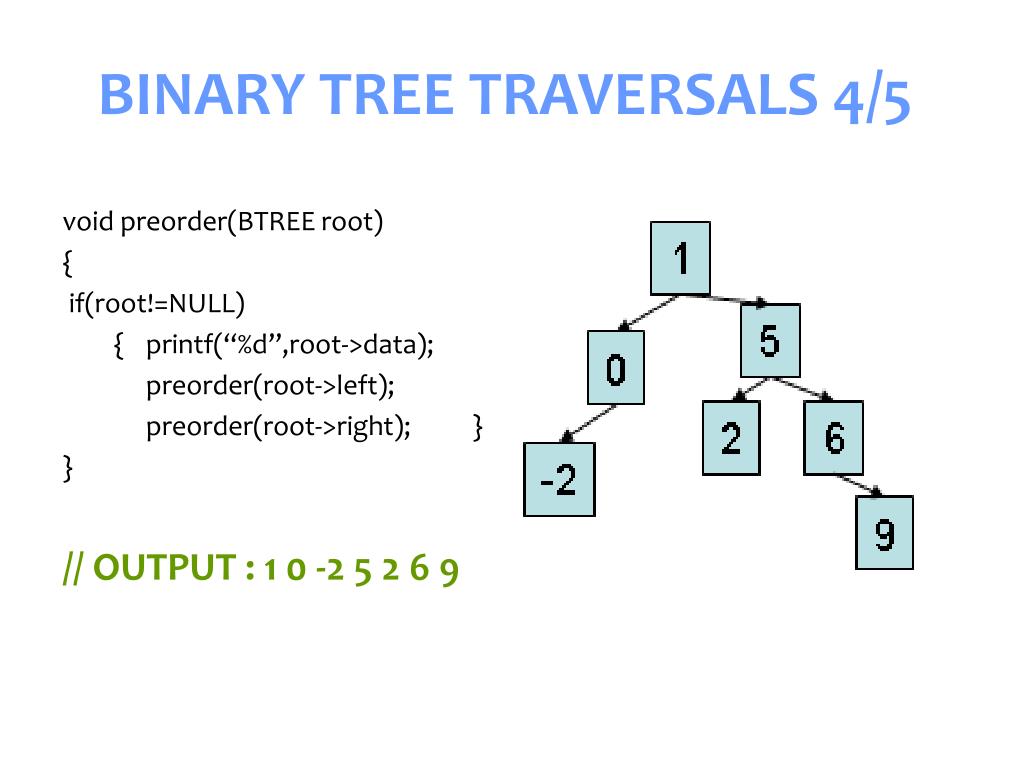 PPT - BINARY TREES && TREE TRAVERSALS PowerPoint Presentation - ID:2487660 PPT - BINARY TREES && TREE TRAVERSALS PowerPoint Presentation - ID:2487660