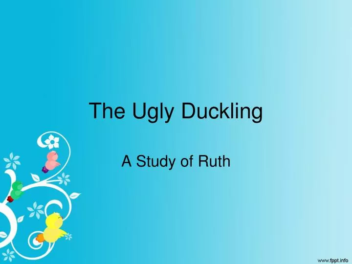 PPT - The Ugly Duckling PowerPoint Presentation, free download - ID:2487700