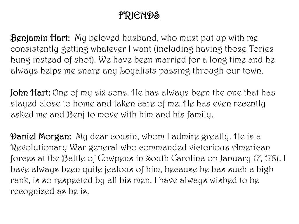 PPT - Nancy Morgan Hart PowerPoint Presentation, free download - ID:2487782