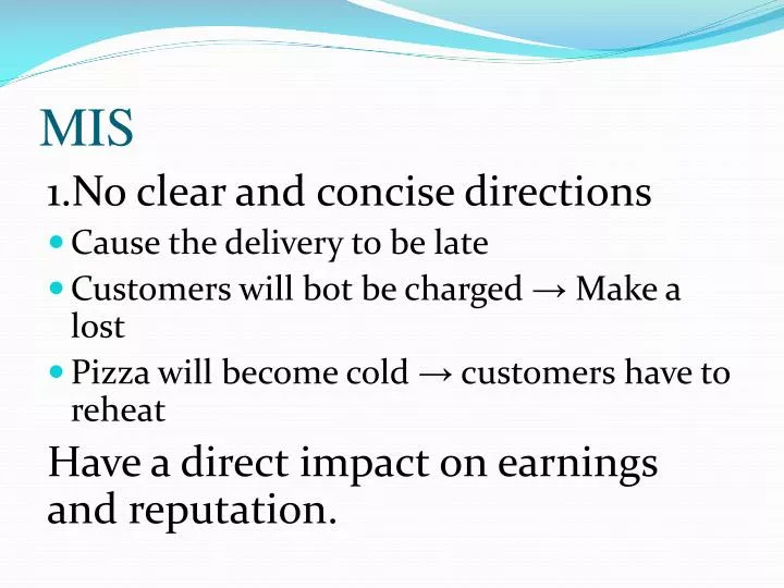 PPT - MIS PowerPoint Presentation, free download - ID:2488013