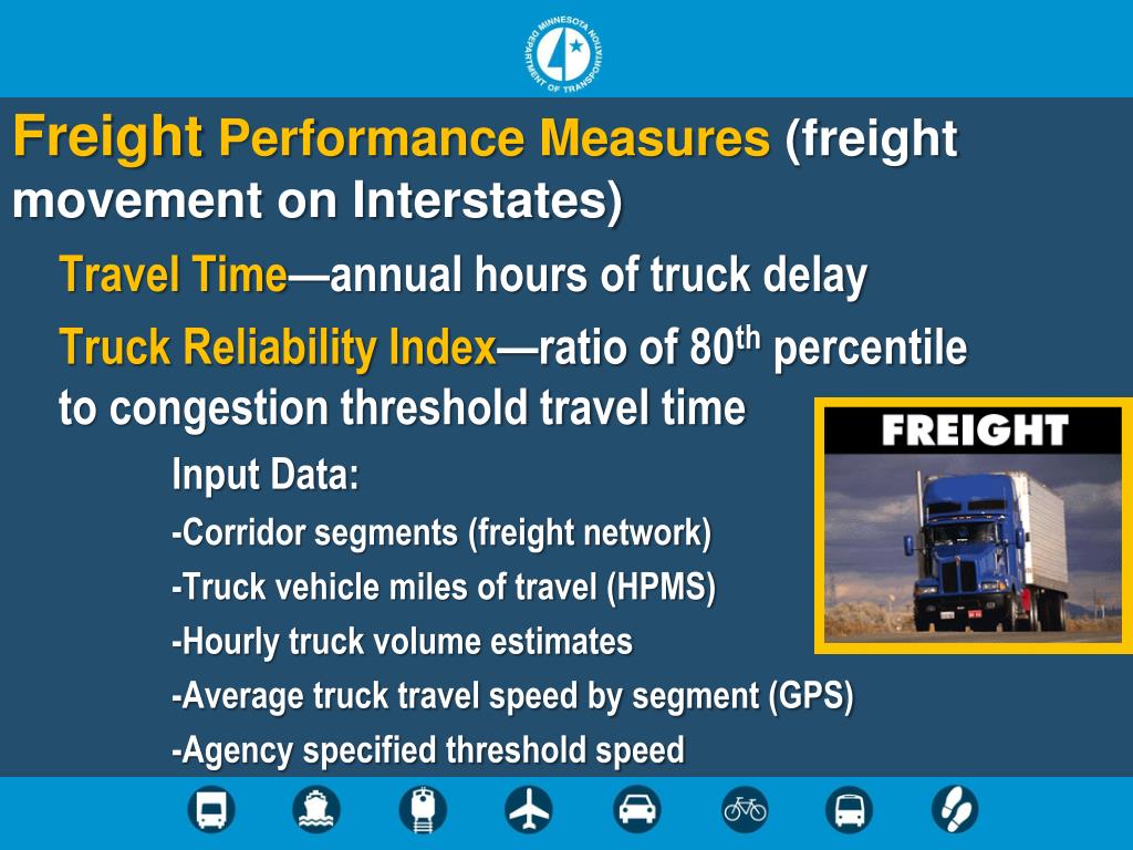 PPT - MAP-21 Freight Provisions & Data Needs AASHTO FHWA Freight ...