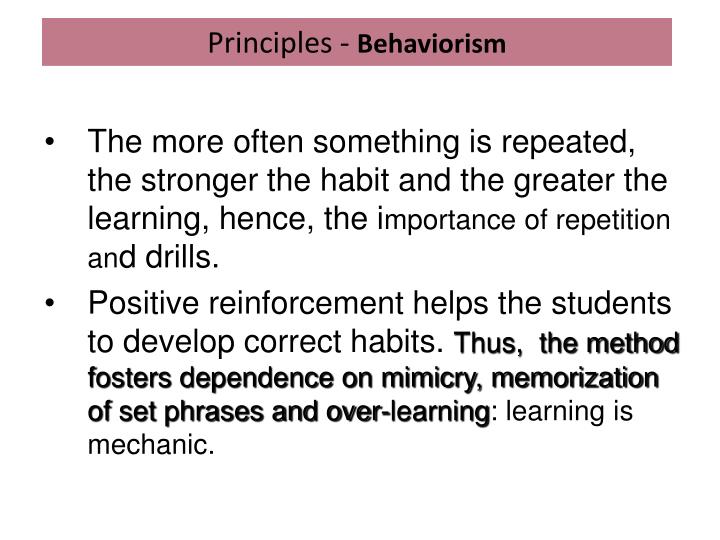 PPT - The Audiolingual Method ALM PowerPoint Presentation - ID:2488855