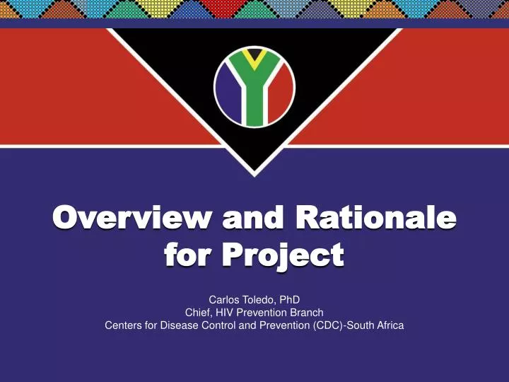 PPT - Overview and Rationale for Project PowerPoint Presentation, free ...