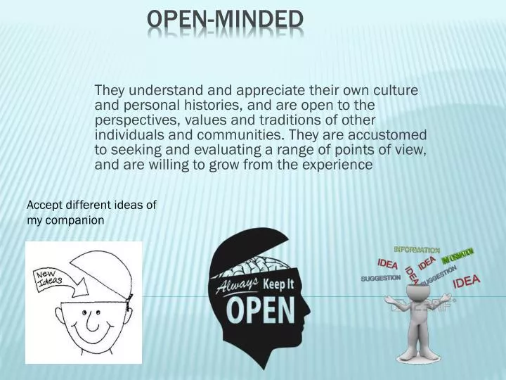 PPT - Open-Minded PowerPoint Presentation, free download - ID:2490424