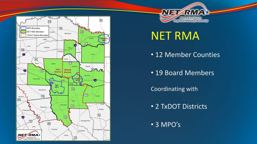 PPT - North East Texas Regional Mobility Authority PowerPoint ...