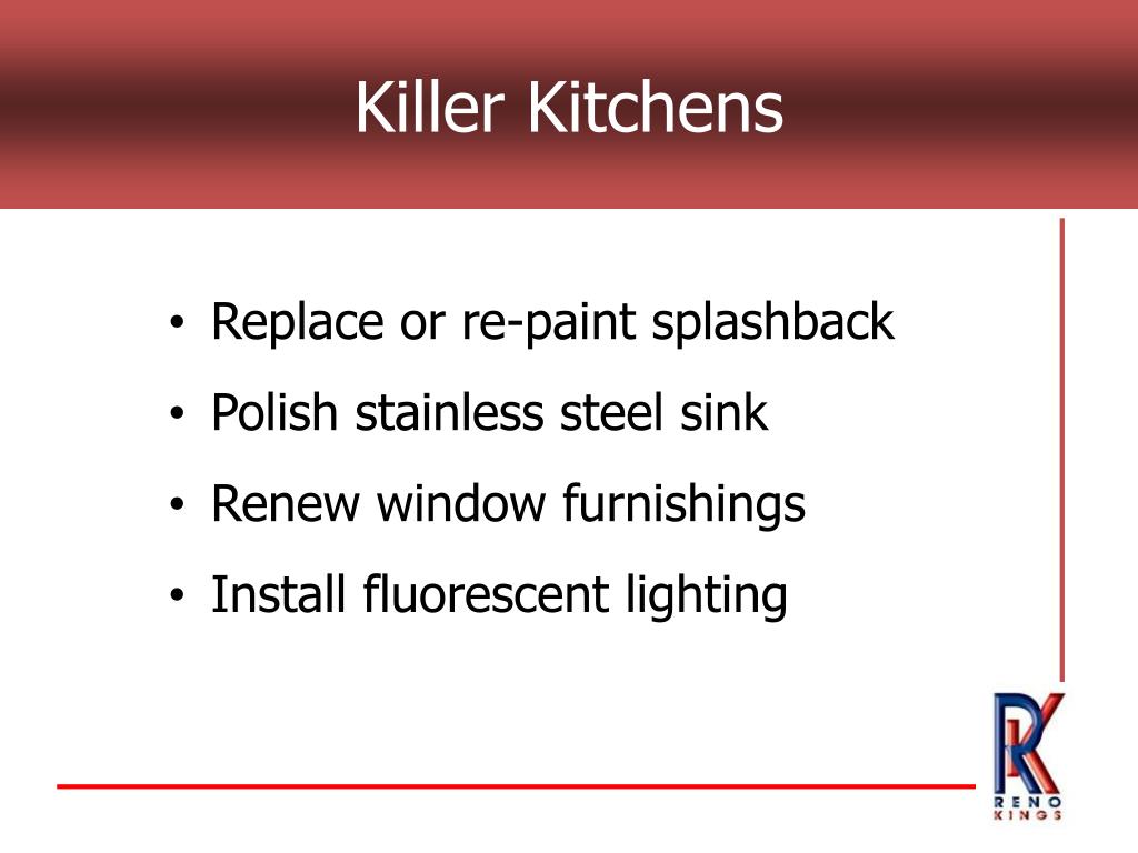 PPT - Killer Kitchens and Brilliant Bathrooms PowerPoint Presentation ...
