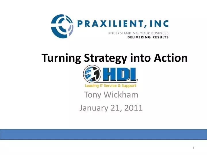PPT - Turning Strategy into Action PowerPoint Presentation, free ...